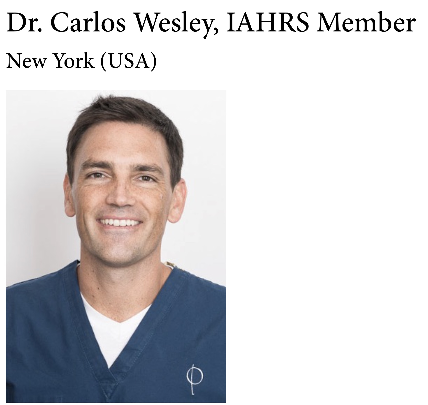 Dr. Wesley Voted as Top 25 Surgeon in the World | Dr. Carlos Wesley
